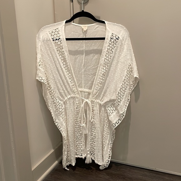Surf Gypsy | Swim | Surf Gypsy Boutique White Beach Cover Up | Poshmark